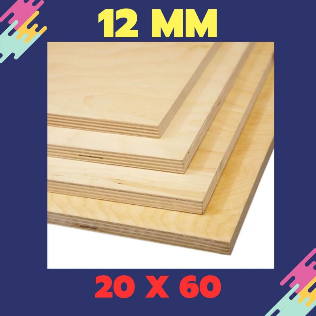 Jual Triplek 12mm 20x60 cm (Plywood Multiplek 12 mm 20 x 60 | 60x20 ...