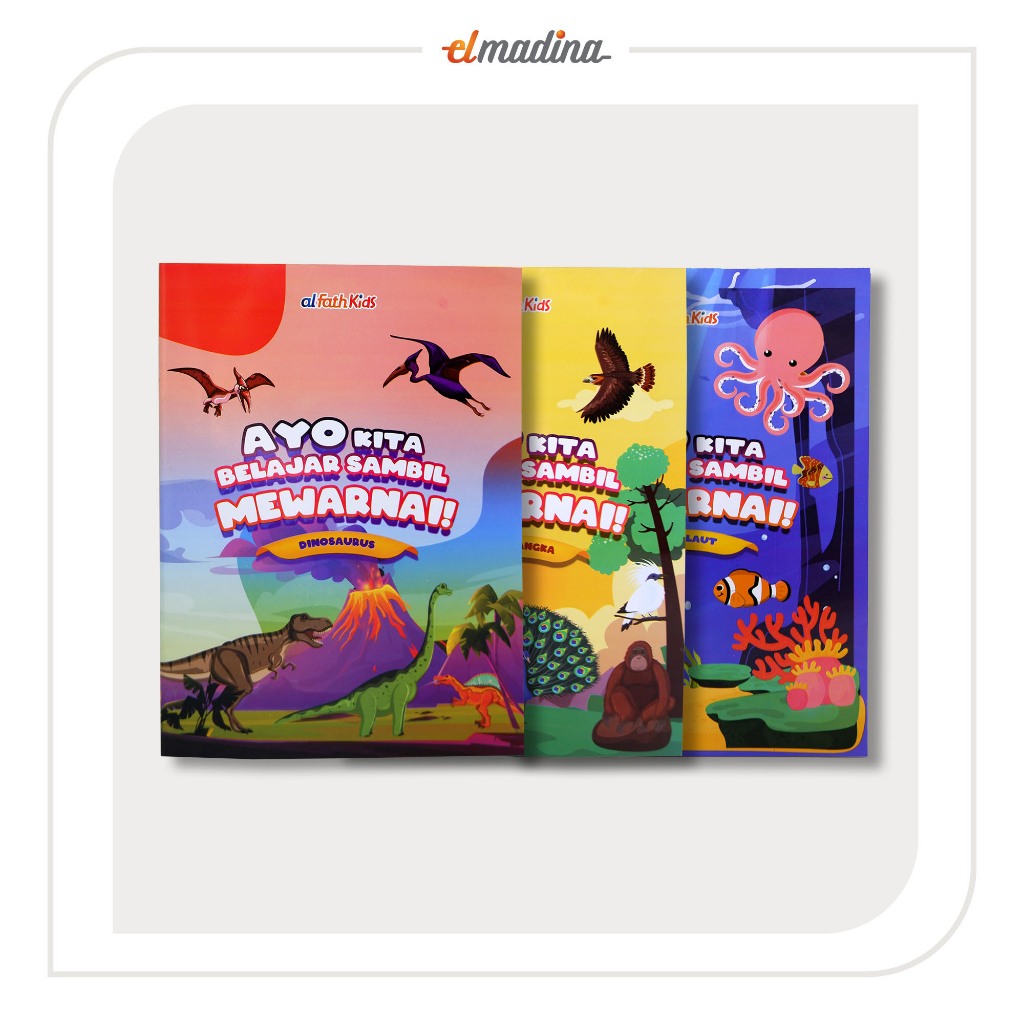 Jual Buku Mewarnai - Buku Anak - Ayo kita belajar sambil mewarnai | Shopee Indonesia