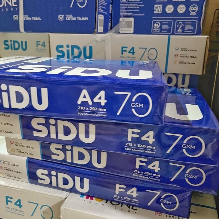 Jual Kertas HVS Sidu A4 70 Gram / Kertas HVS Sidu F4 70 Gram | Shopee ... Jual Kertas HVS Sidu A4 70 Gram / Kertas HVS Sidu F4 70 Gram | Shopee ...