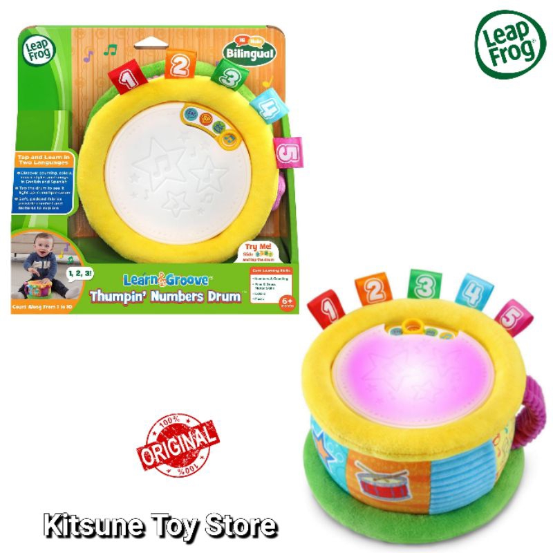 Jual Leap Frog Learn & Groove Thumpin' Numbers Drum Original - Mainan ...