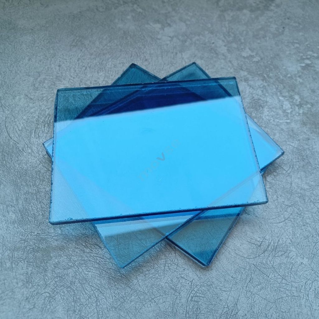 Jual Kaca Biru 6 mm - Panasap Blue 20 cm x 20 cm | Shopee Indonesia