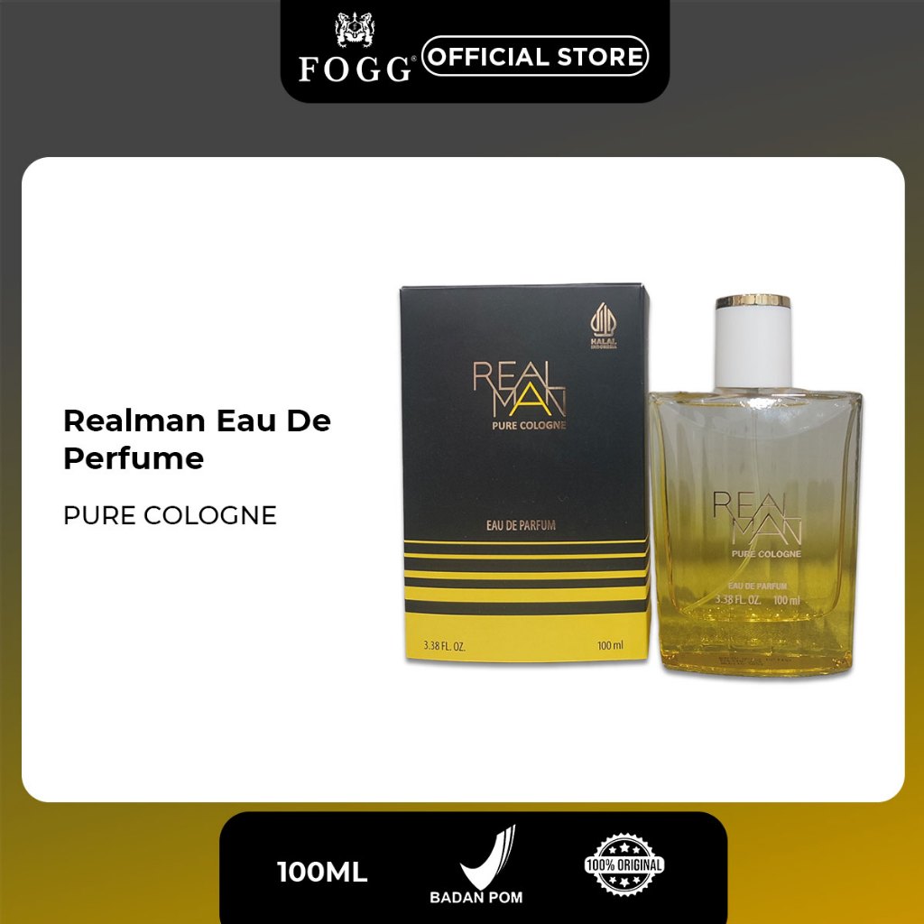 Jual Realman Eau De Perfume Pure Cologne 100ml | Shopee Indonesia