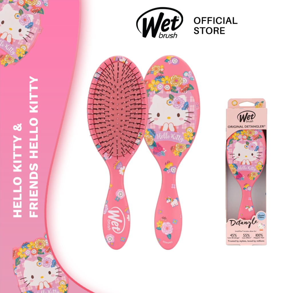 Jual The Wet Brush Hello Kitty & Friends Hello Kitty | Shopee Indonesia