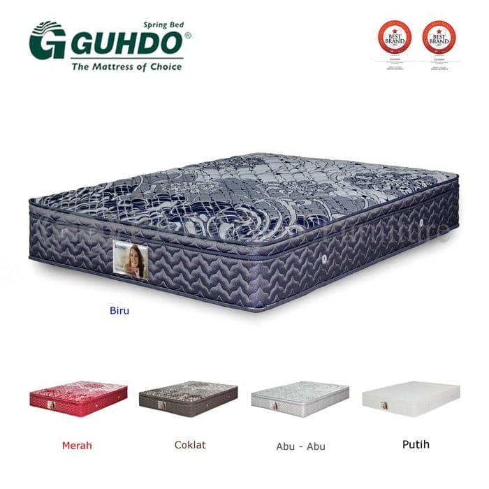 Jual Kasur Springbed 160x200 Guhdo Standard Plushtop New Standard 26 cm (Kasur Saja) | Shopee ...