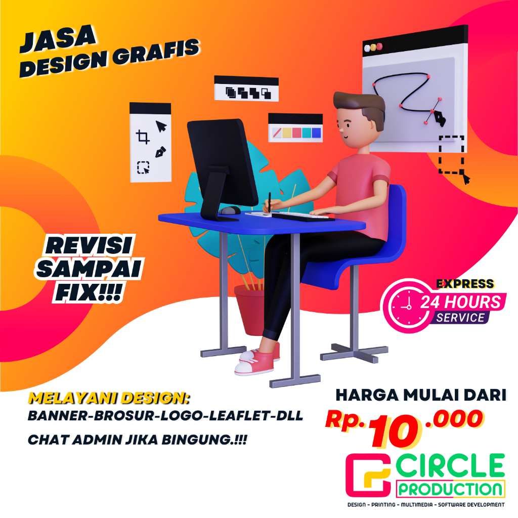 Jual JASA DESIGN GRAFIS | BANNER | FLYER | POSTER | UNDANGAN | LOGO ...
