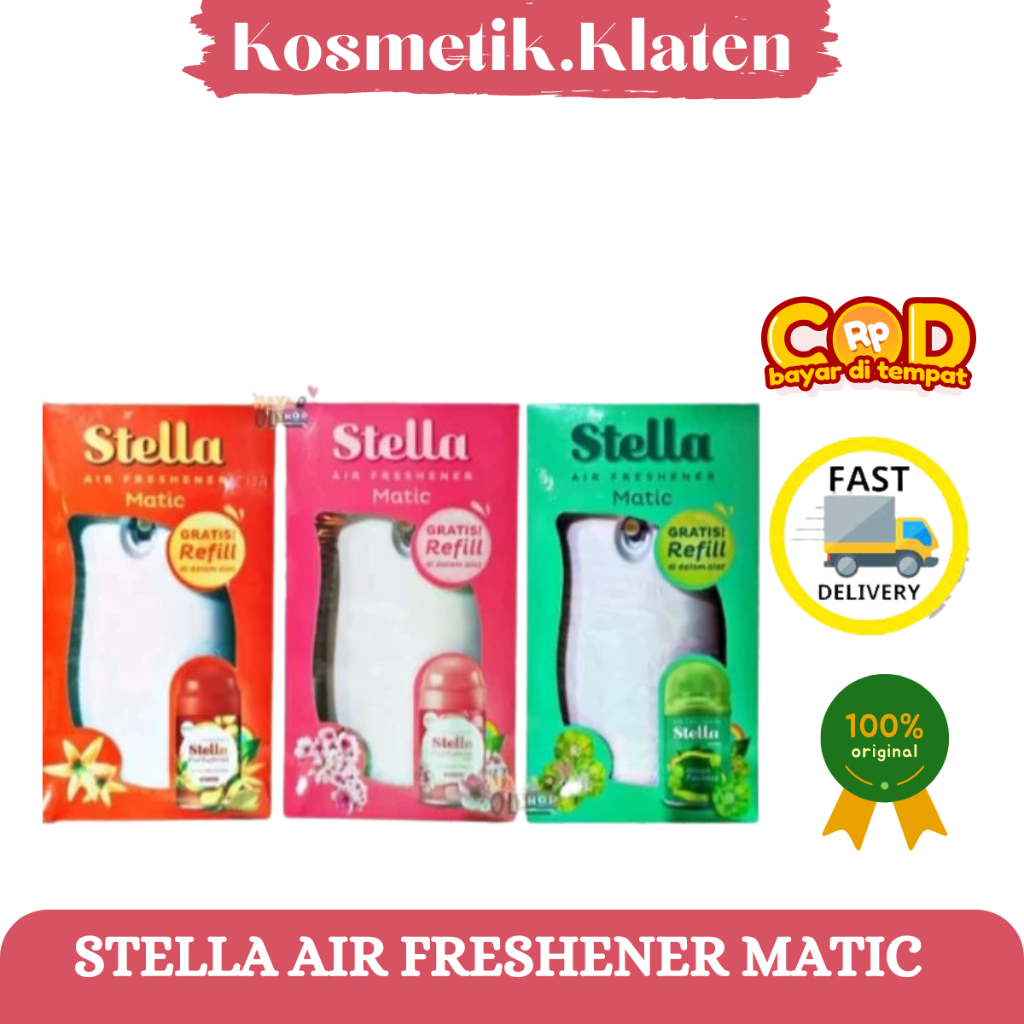 Jual Stella Air Freshener BOX Set Matic | Shopee Indonesia