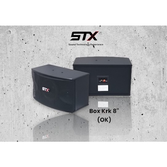 Jual STX - BOX KRK : Box Karaoke 8" 80W Merk STX OK | Shopee Indonesia