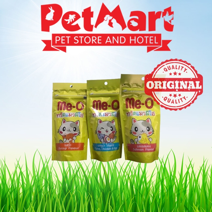 Jual Meo Treats Shrimp Flavor 50gr Me-O Meo Dry Cat Snack | Shopee ...