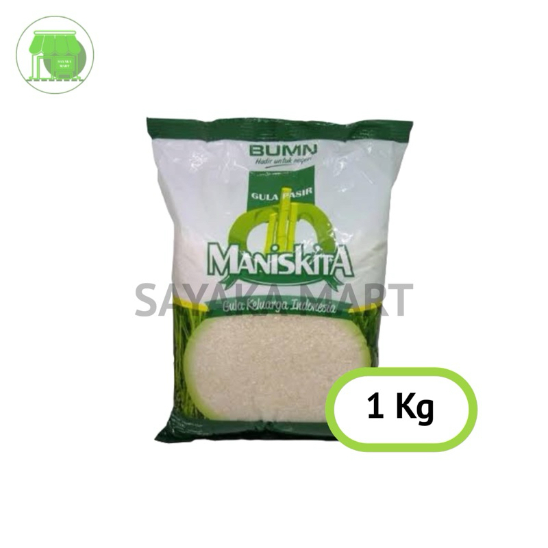 Jual Gula Pasir Manis Kita 1 KG | Shopee Indonesia