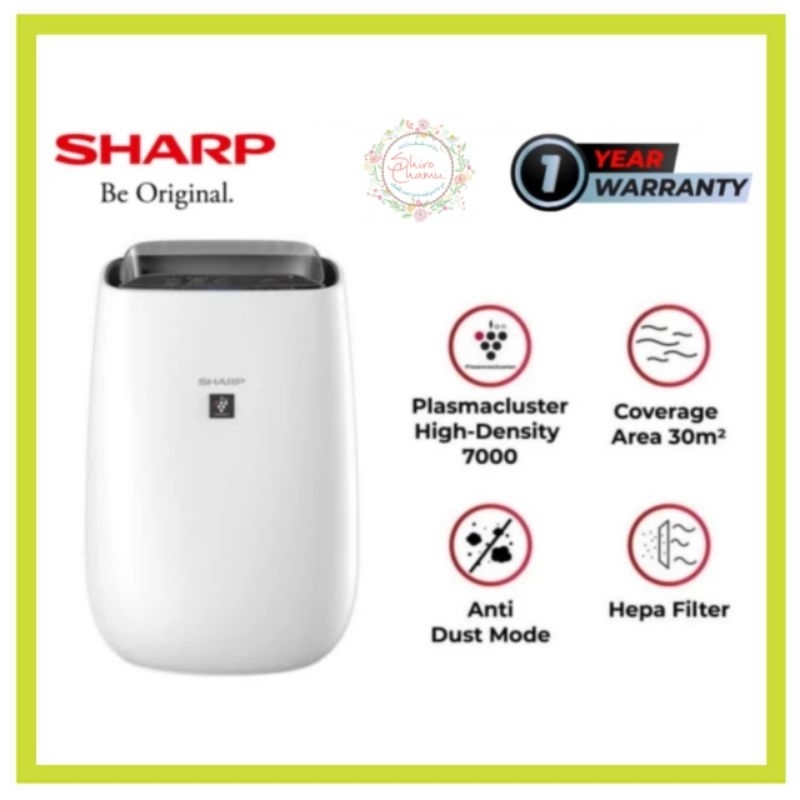 Jual Sharp Air Purifier FP-J40Y-W Coverage Area 30m2 Anti Dust Mode ...