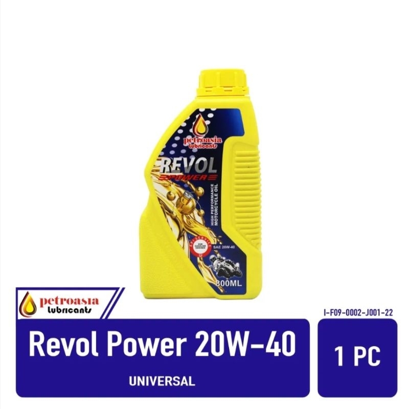 Jual Petroasia Oli Revol Power SAE 20W-40 800ml/0.8L | Shopee Indonesia