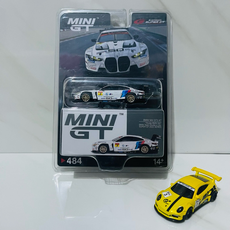 Jual Mini GT 484 BMW M3 GT3 #7 BMW Team Studie x CSL 2022 Super GT ...
