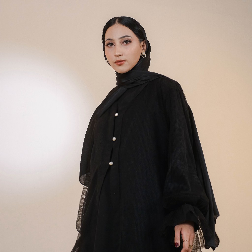 Jual CEKHAS - SAVANNAH Haura Outer Black | Shopee Indonesia