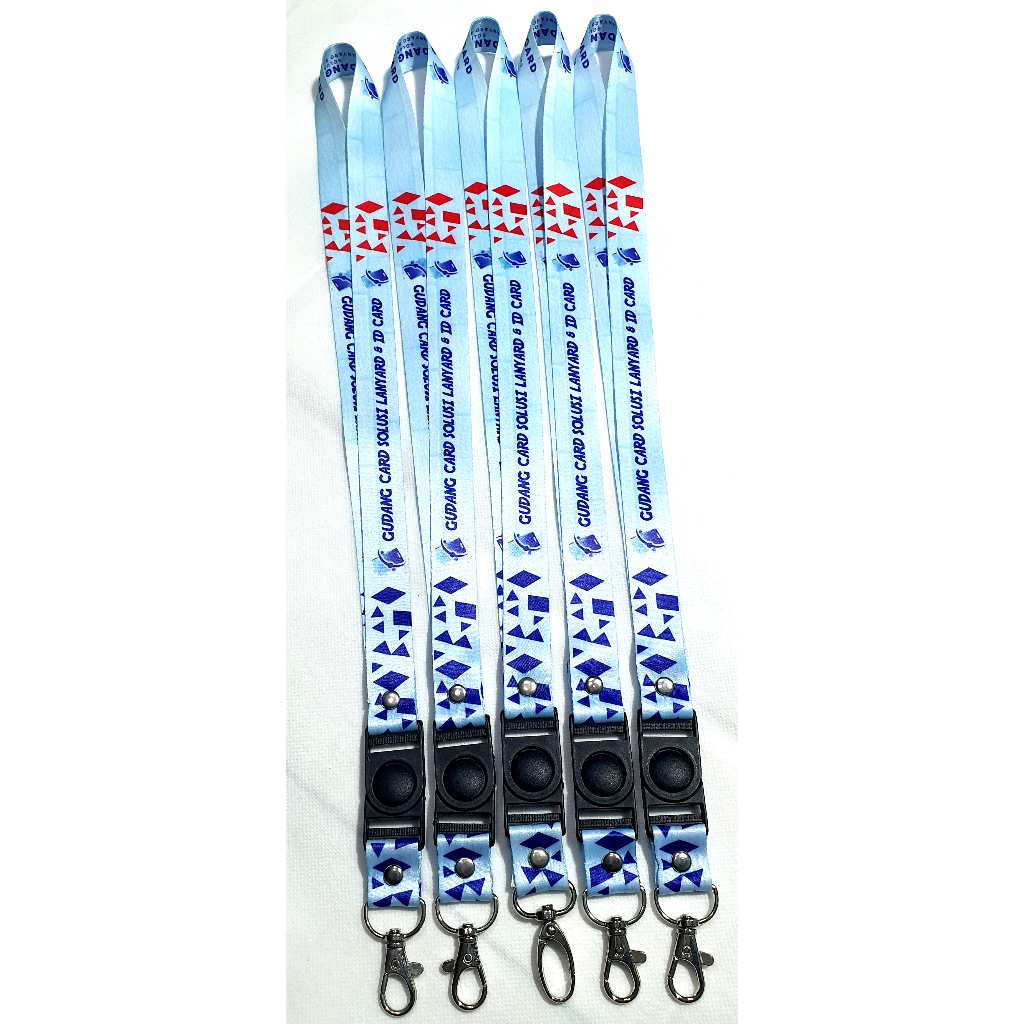 Jual CETAK TALI LANYARD CUSTOM PRINTING SUBLIM 2 CM BOLAK BALIK MIN ...