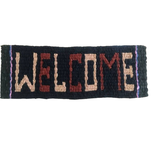 Jual keset welcome kain panjang 1 meter x 40 cm / keset lobi | Shopee ...