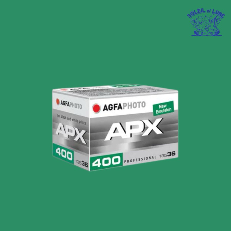 Jual AgfaPhoto APX 400 - Roll Film 35mm, B&W, ISO 400, 36exp | Shopee ...
