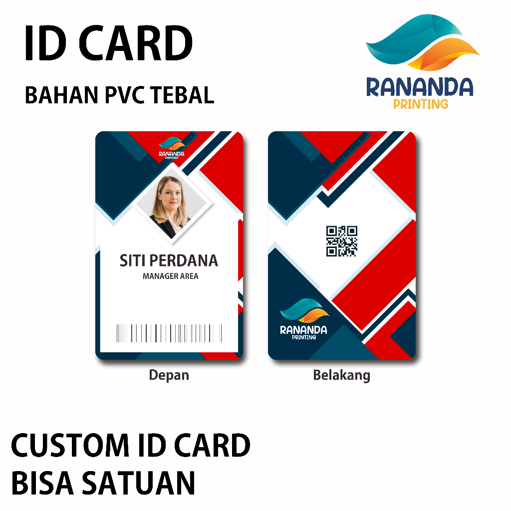 Jual ID CARD PVC | ID CARD PEGAWAI | Shopee Indonesia