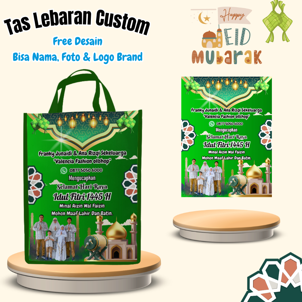 Jual 32 Pcs Tas Parcel Lebaran Sembako Idul Fitri Ulang Tahun Custom ...