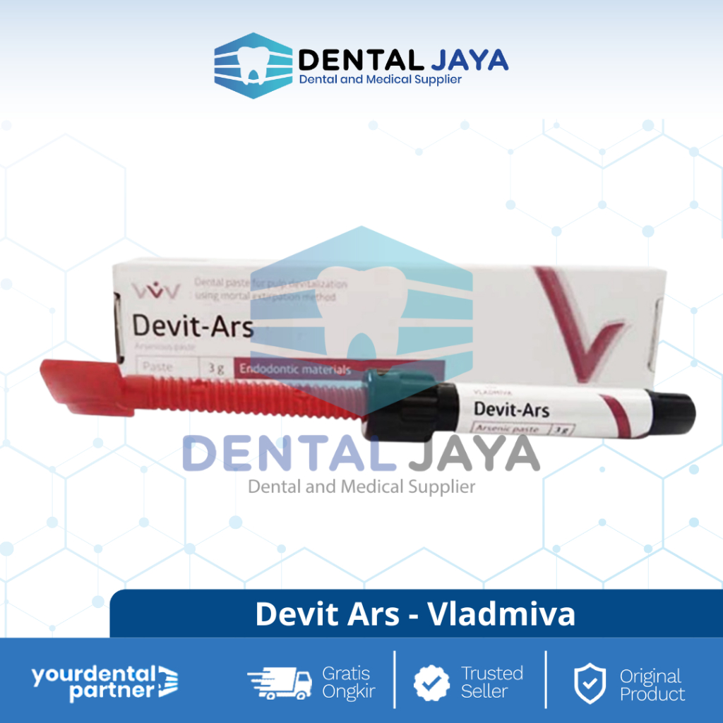 Jual Dental Jaya Devit Ars / Devitalisasi Arsen / Devitalisasi arsenic ...