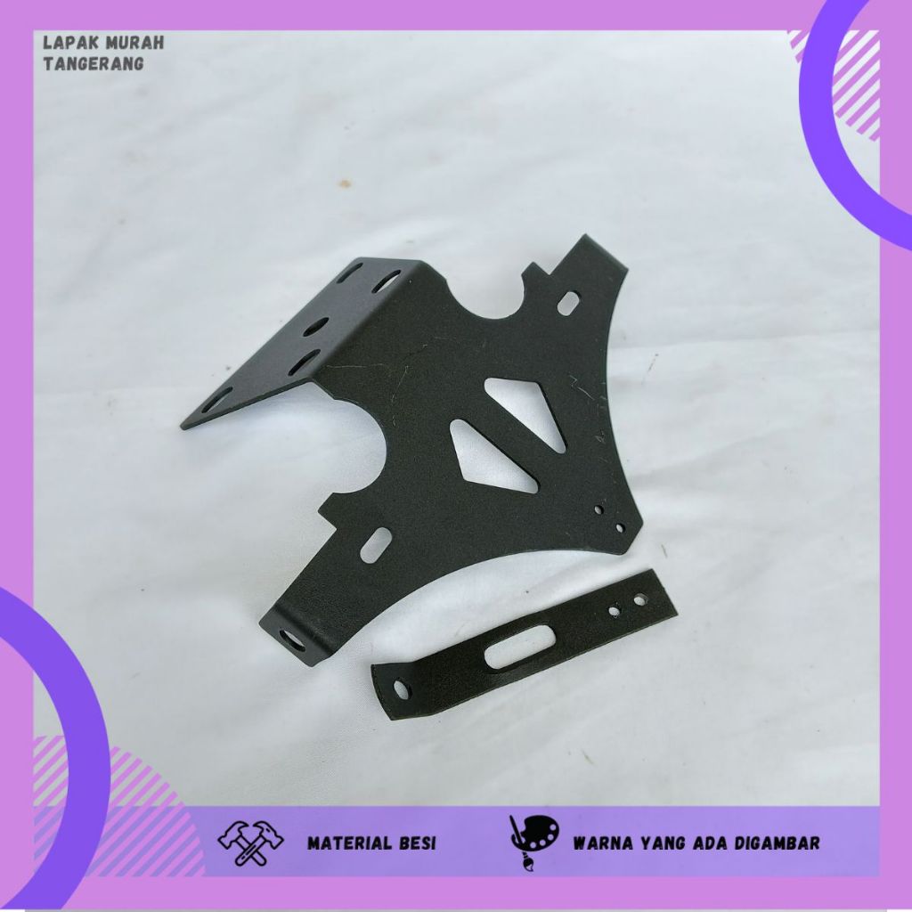 Jual TAIL TIDY NINJA 250 FI OLD / Z 250 FI OLD BRACKET PLAT NOMOR NINJA ...