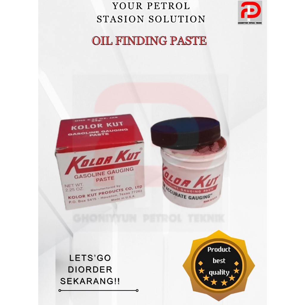 Jual Pasta minyak dan pasta air kolor kut untuk SPBU | Shopee Indonesia