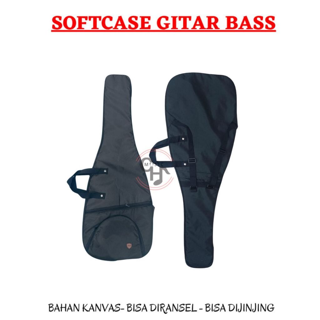 Jual Tas Gitar Bass Tas Gitar Elektrik Softcase Gitar Bass Gitar ...