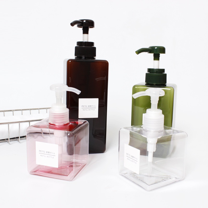 Jual Botol Shampoo/Sabun Cuci Tangan Pump Refill 100 ml/150ml/250ml ...