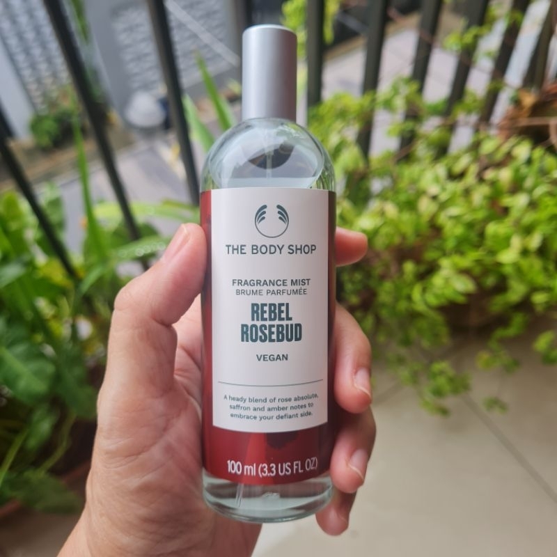 Jual The Body Shop - Rebel Rosebud Fragrance Mist 100ml | Shopee Indonesia