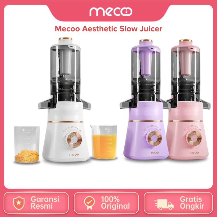 Jual Mecoo Slow Juicer Low Watt | Blender Juice Buah Mecco Juser Meco Tanpa Ampas Aesthetic ...