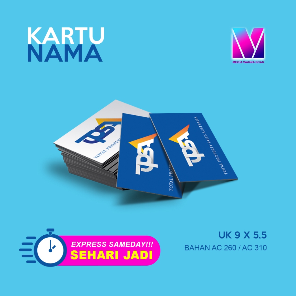 Jual Print / Cetak Kartu nama AC 260 / AC 310 SEHARI JADI | Shopee ...