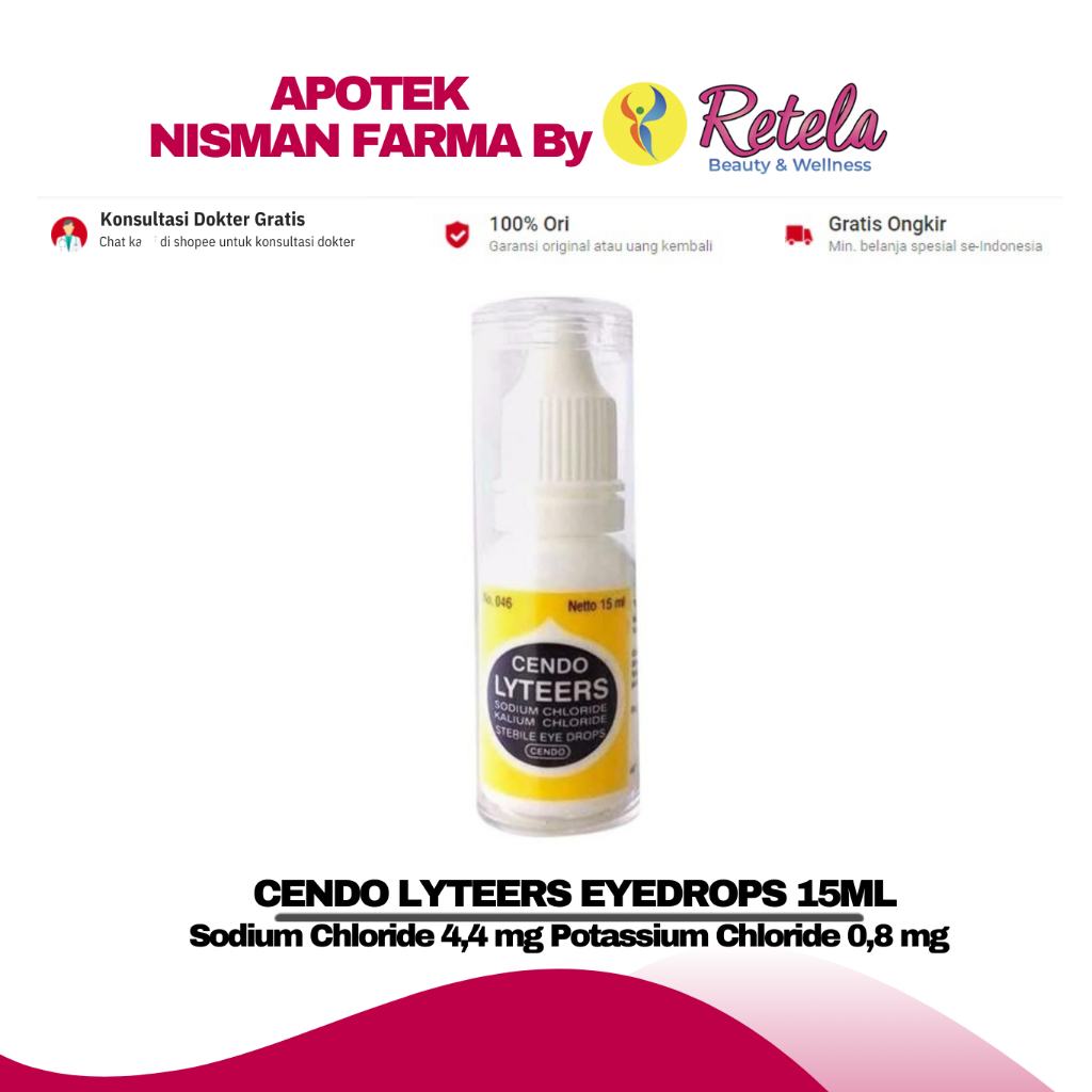 Jual CENDO LYTEERS EYEDROPS 15ML | Shopee Indonesia