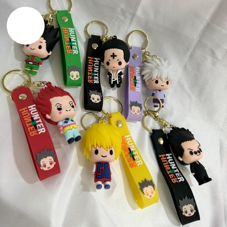 Jual *RS* Gantungan kunci Karakter Hunter x Hunter KeyChains Hunter x ...