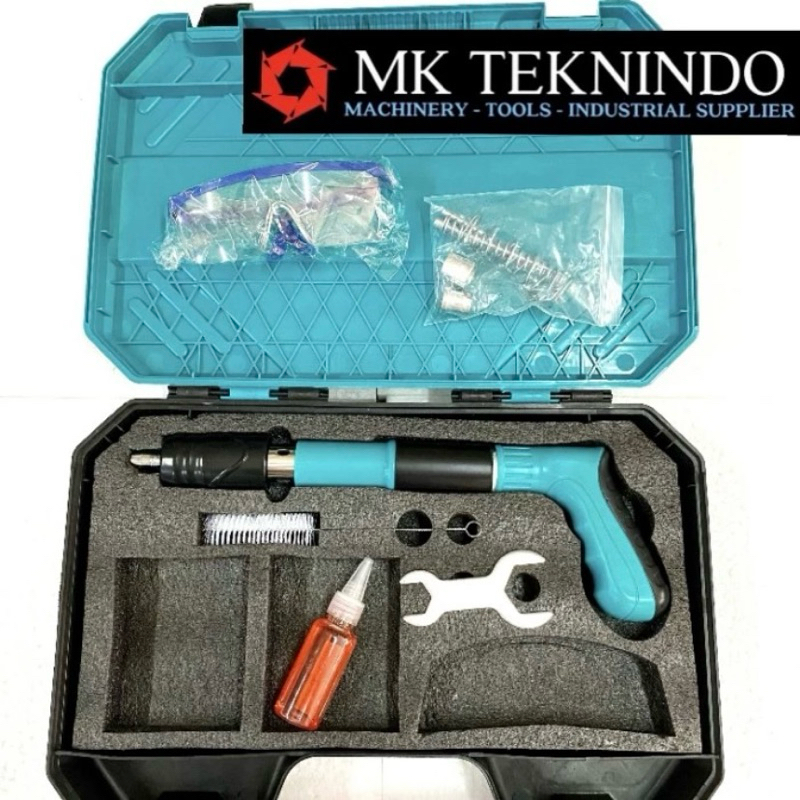 Jual Ramset Gun Mini Stampset / Alat Ramset Paku Tembak Beton Plat Besi ...