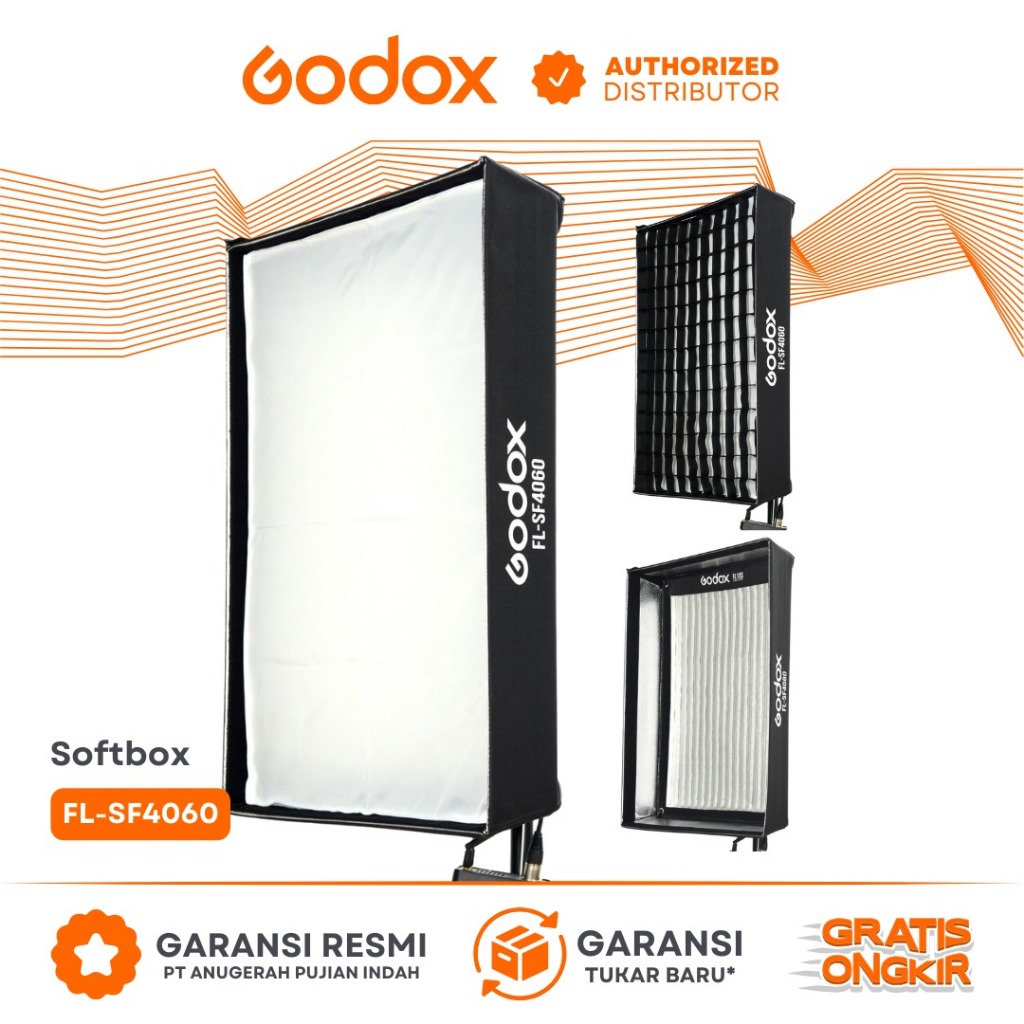 Jual Godox Softbox FL-SF 40x60cm with Grid For Flexible FL-100 Led Panel | Shopee Indonesia