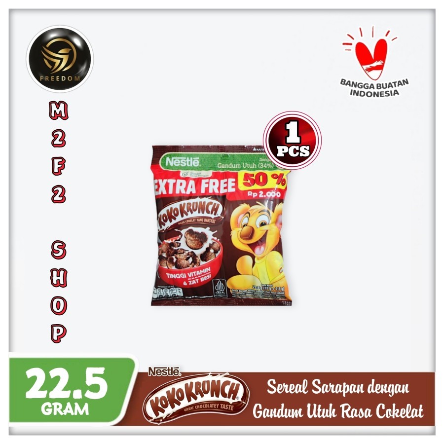 Jual Nestle Koko Krunch Sereal Gandum Utuh Rasa Cokelat Original Sachet ...