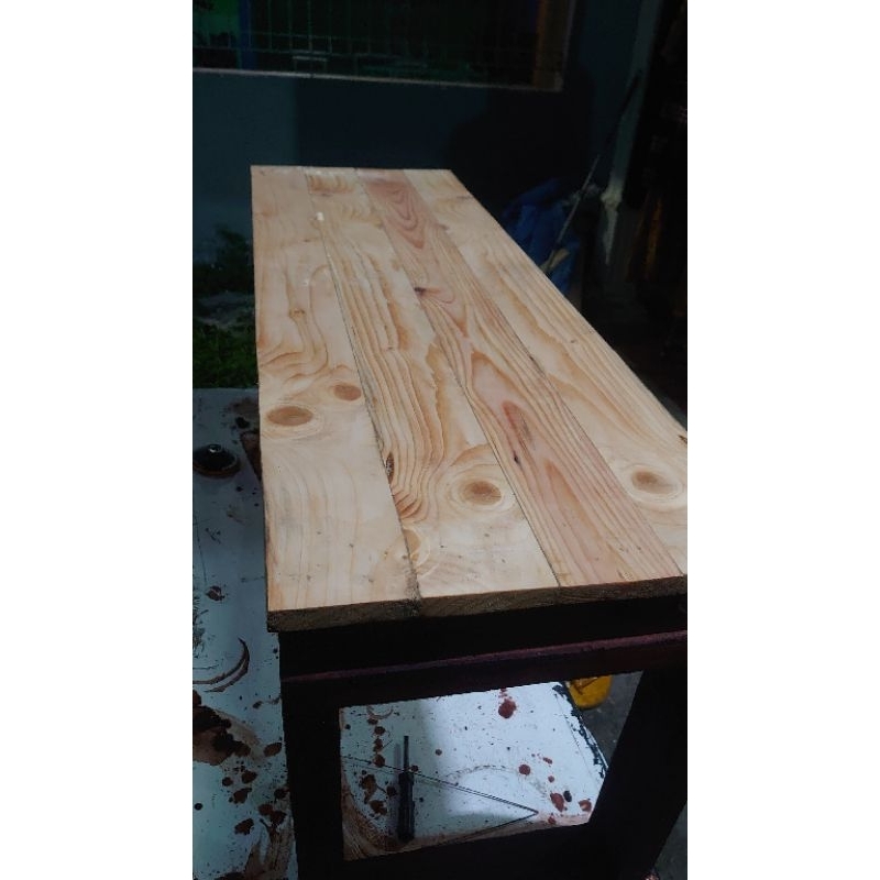 Jual JATI BELANDA SUPER SERAT HALUS 110X9.5X2CM | Shopee Indonesia