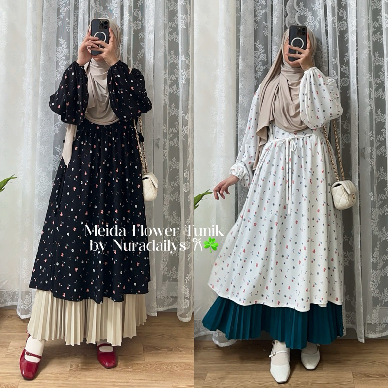 Jual Meida Flower Tunik (Tunik Saja) | Shopee Indonesia