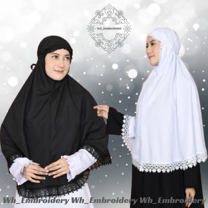 Jual WH - Bergo Bersaku Perlengkapan Umroh dan Haji Wanita Bahan Katun Premium Jumbo | Shopee ...
