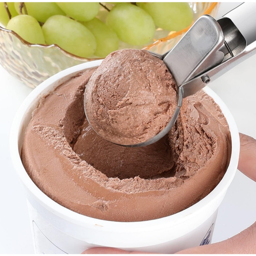 Jual Scoop Ice Cream Sendok Ice Cream Cone Bulat Sekop Serbaguna ...