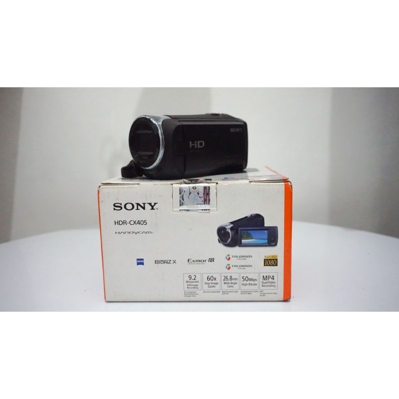 Jual SONY HDR-CX405 - Camcorder Full HD - Handycam Original. Normal Siap Pakai | Shopee Indonesia