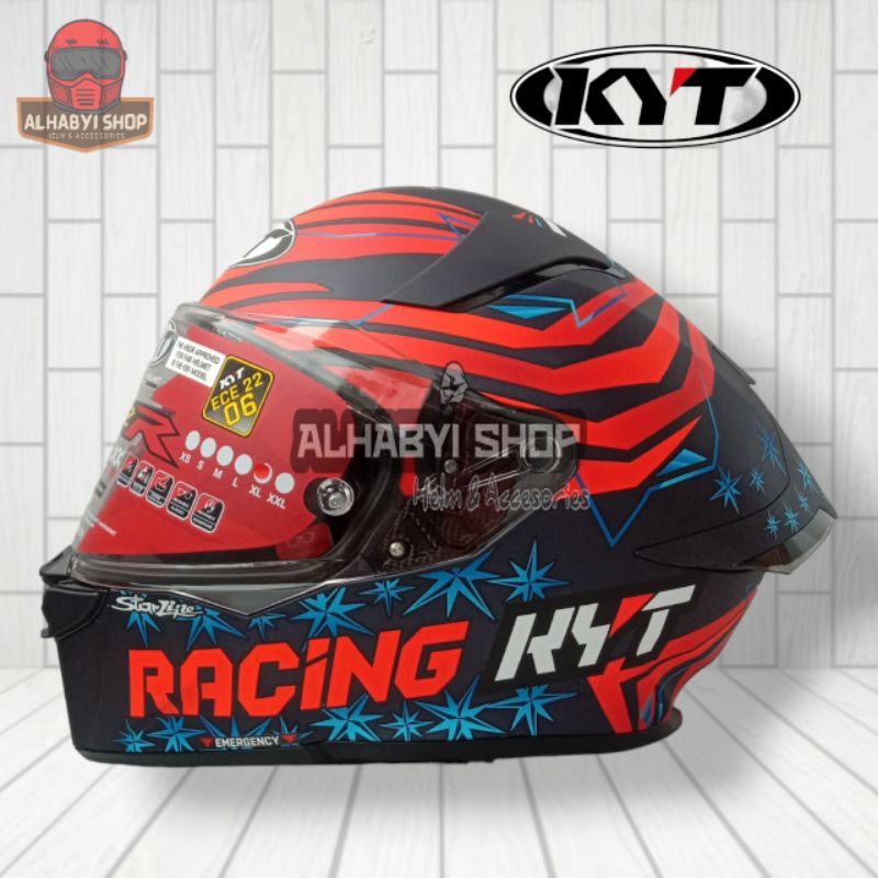 Jual HELM KYT R2R PRO FERNANDES 2022 | FULL FACE DOUBLE VISOR | SNI/DOT ...