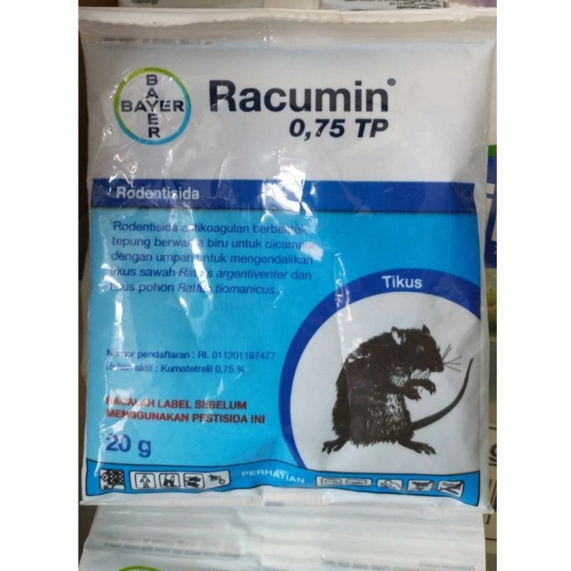Jual Rodentisida Racumin 0,75 TP - 20 gram | Shopee Indonesia