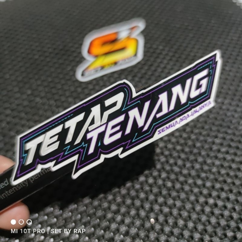 Jual stiker tetap tenang | Shopee Indonesia