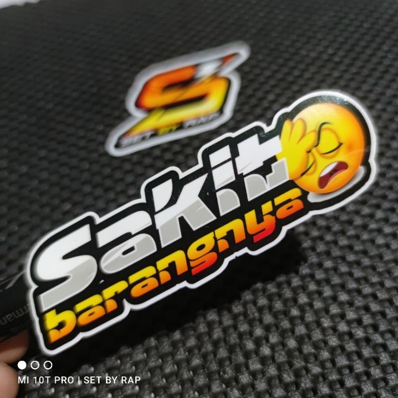 Jual stiker sakit barangnya | Shopee Indonesia