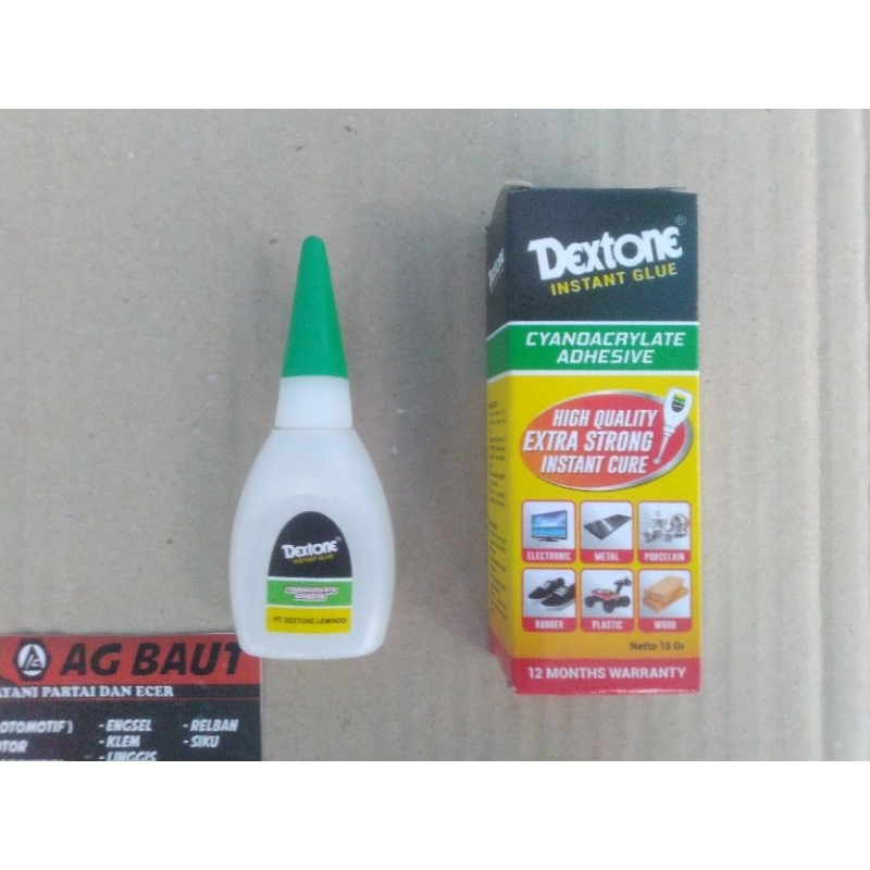 Jual Lem Dextone Tetes Instan Glue / Lem Dextone Cair / Lem Korea ...