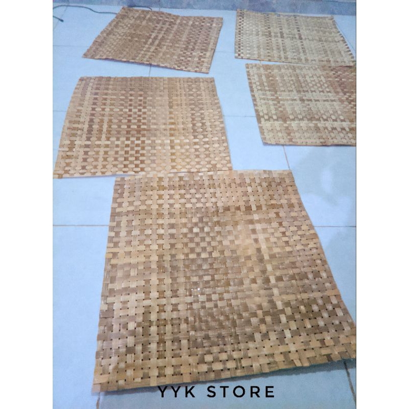 Jual Background Alas Foto Anyaman Bambu 56 x 56 Cm | Shopee Indonesia