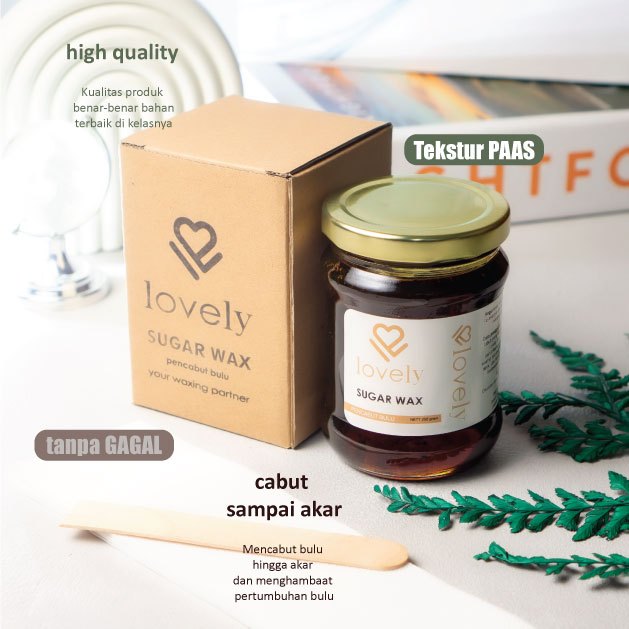 Jual ORIGINAL LOVELY SUGAR WAXING CABUT BULU WAX BULU INSPIRED BY LOVELI | Shopee Indonesia