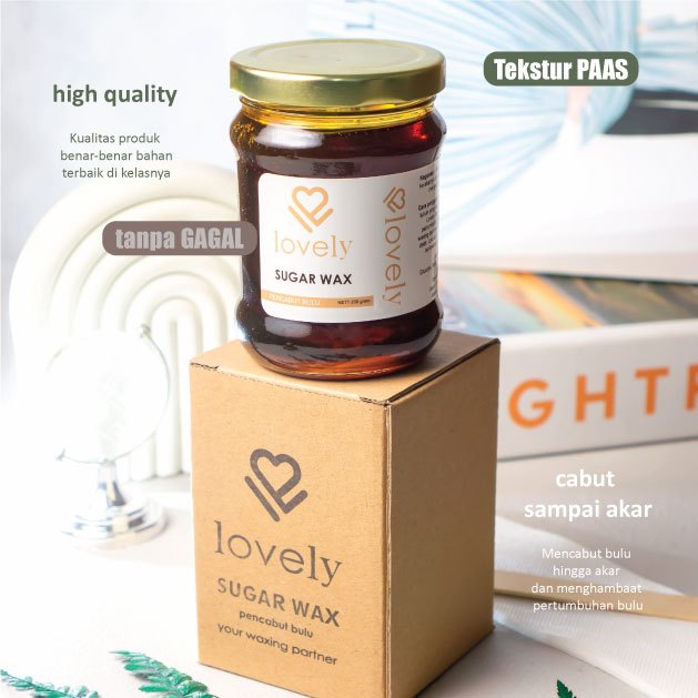 Jual ORIGINAL LOVELY SUGAR WAXING CABUT BULU WAX BULU INSPIRED BY LOVLI. | Shopee Indonesia