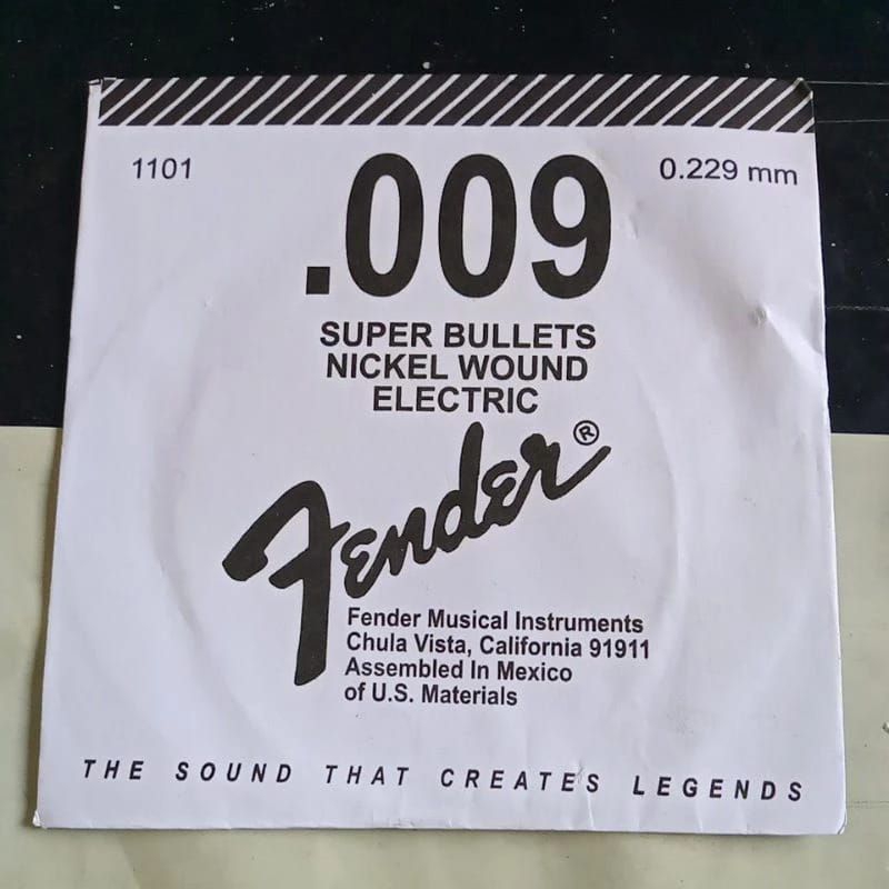 Jual senar gitar electric fender extra light satuan | Shopee Indonesia