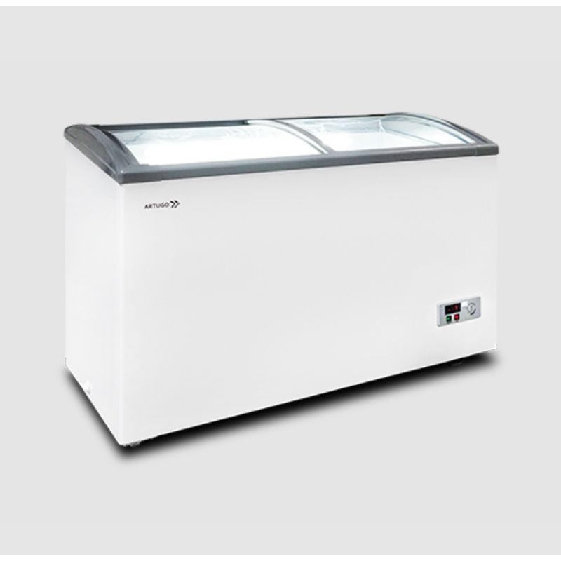 Jual Artugo SH365P Display Cooler Freezer Box Tutup Kaca Kapasitas 308 ...